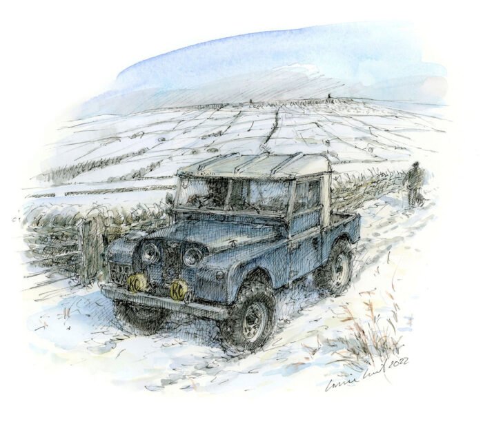 88in Series One Truck Cab – Christmas Card – Art, illustration and ...